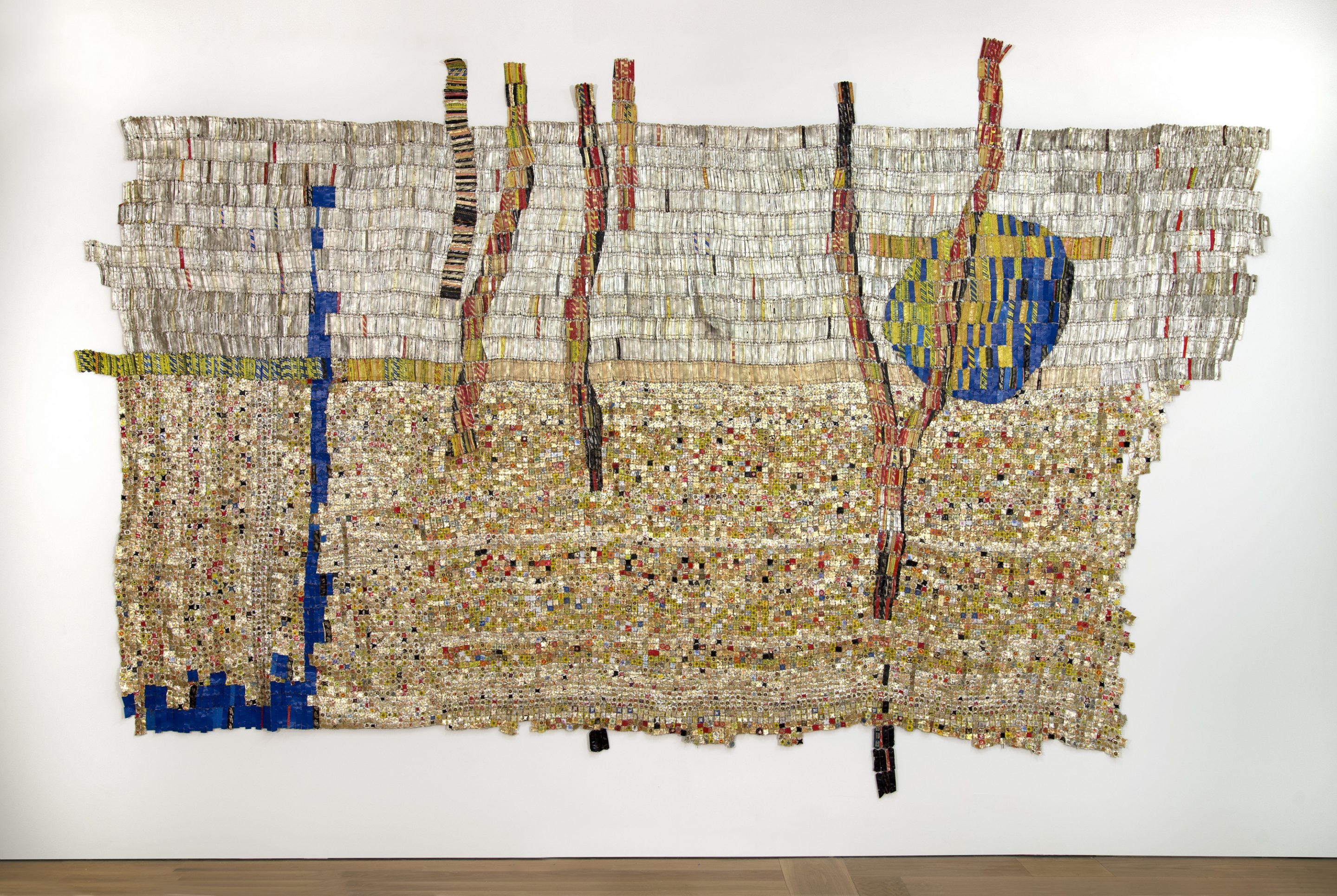 El Anatsui | El Anatsui, Blue Moon, 2008
