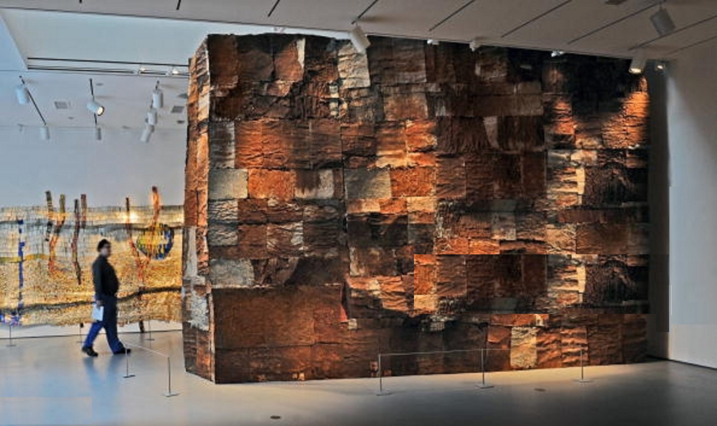 El Anatsui | El Anatsui, Crumbling Wall, 2000