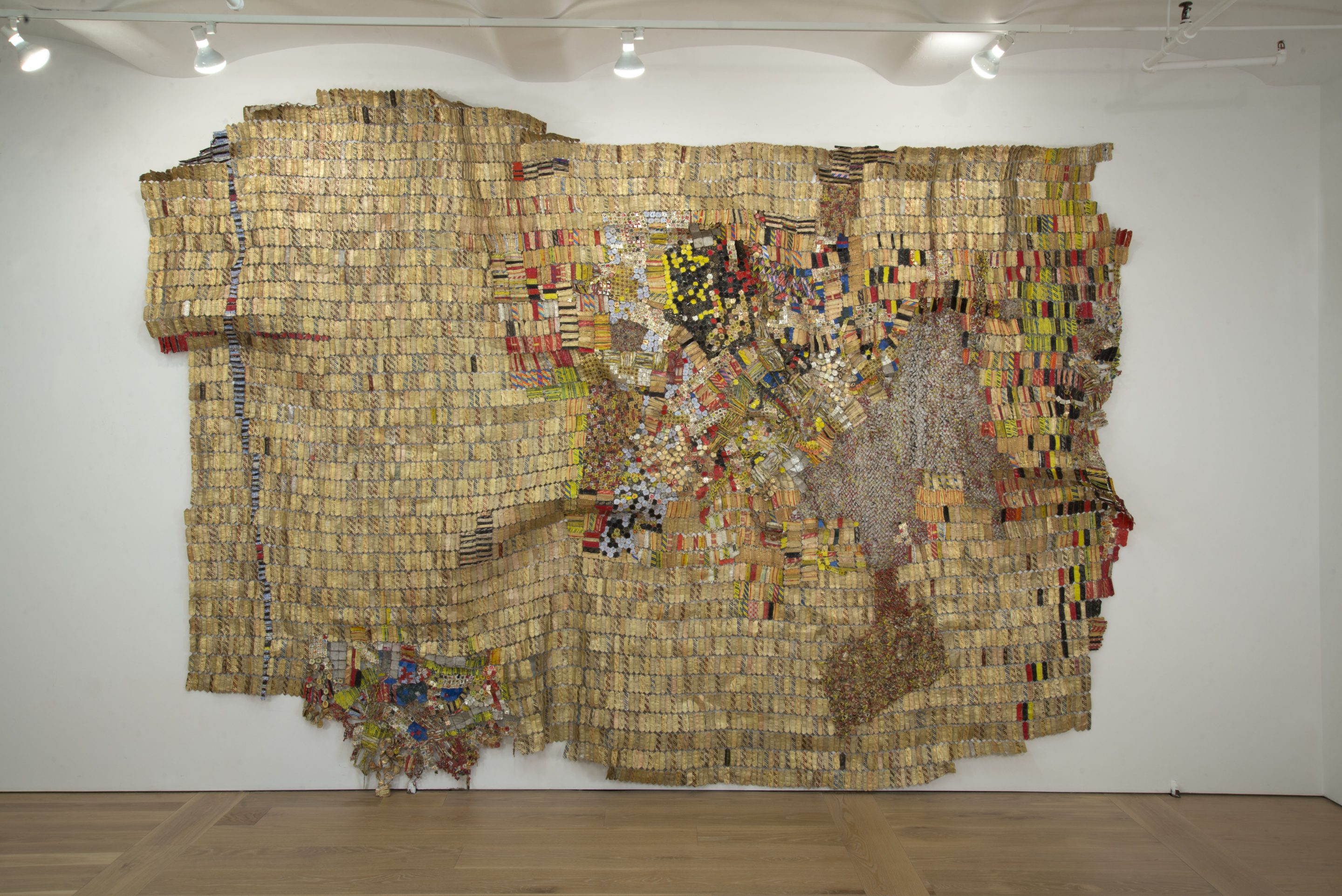 El Anatsui | El Anatsui, New World Map, 2009