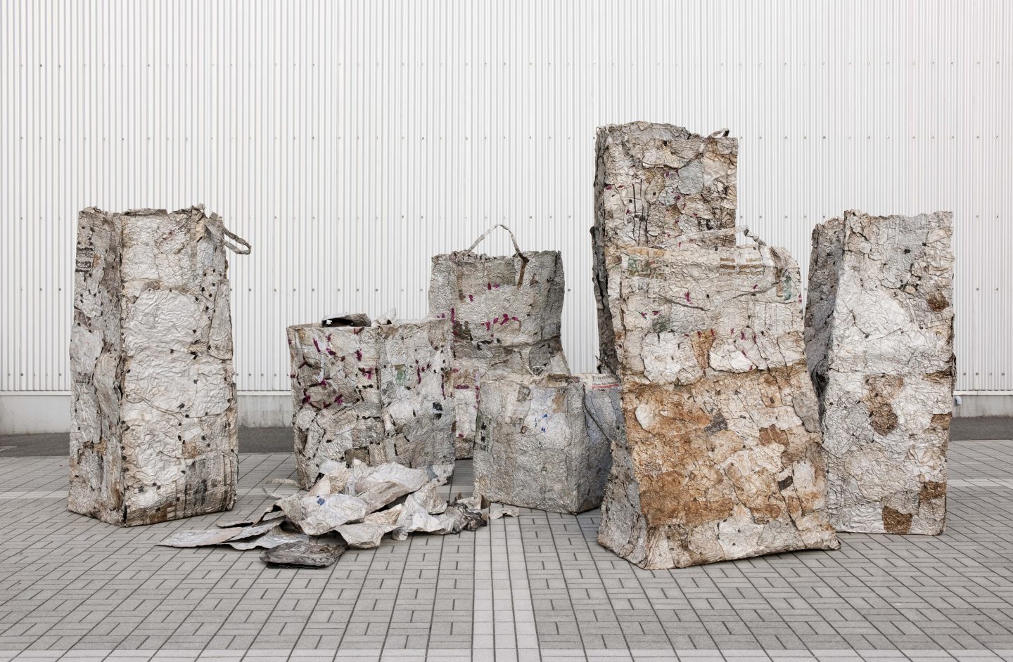 El Anatsui | El Anatsui, Wastepaper Baskets, 2003 – 2004