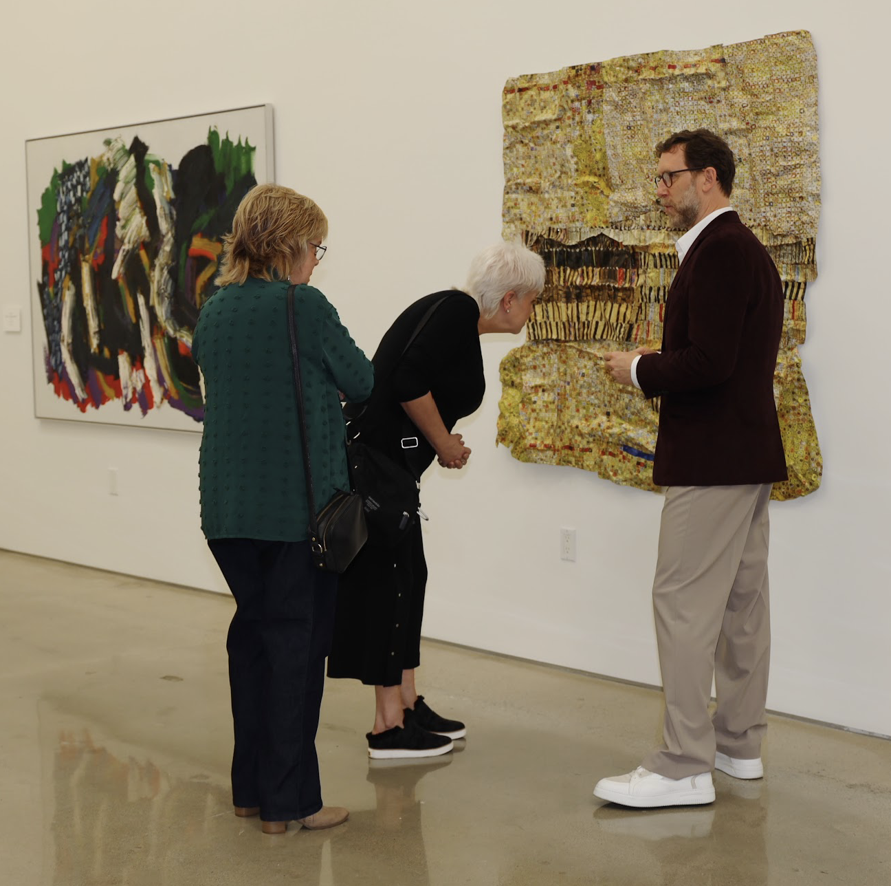 El Anatsui | Making a Mark: Abstraction in the Ahmanson Collection